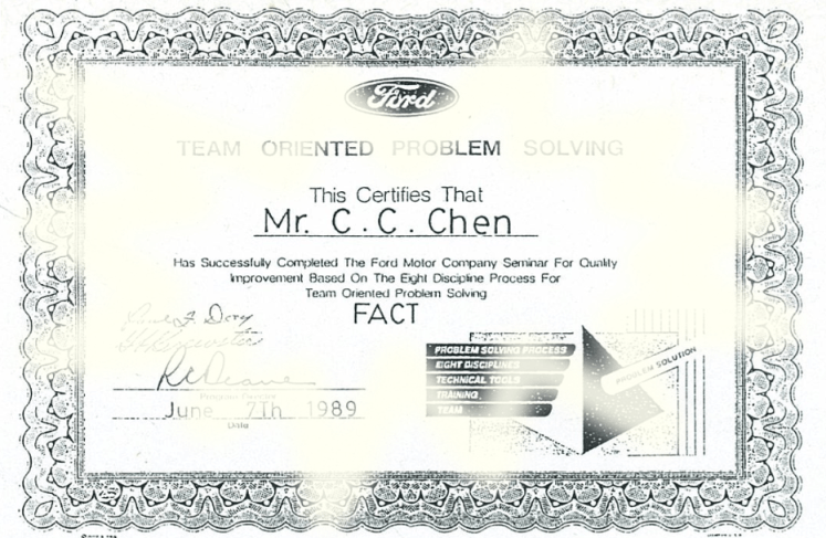 福特8D(TOPS)問題解決方法_全程以客戶實例作練習_企業內訓 – 良益品質工程